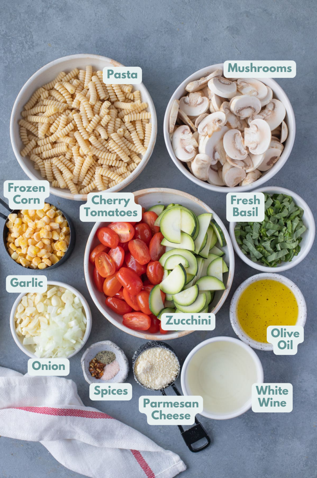 Vegetable Pasta Primavera Recipe - The Clean Eating Couple