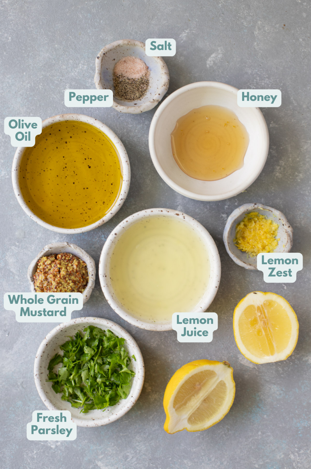 Easy Honey Lemon Dressing | The Clean Eating Couple