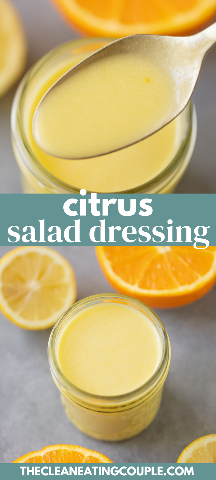 Easy Citrus Salad Dressing | The Clean Eating Couple