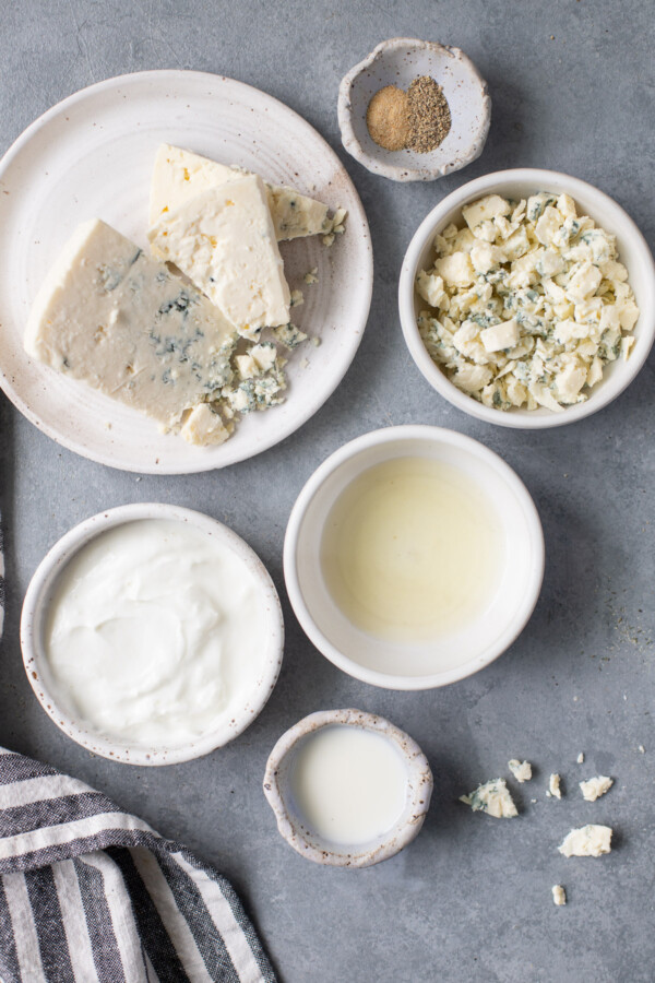 Healthy Blue Cheese Dressing | The Clean Eating Couple