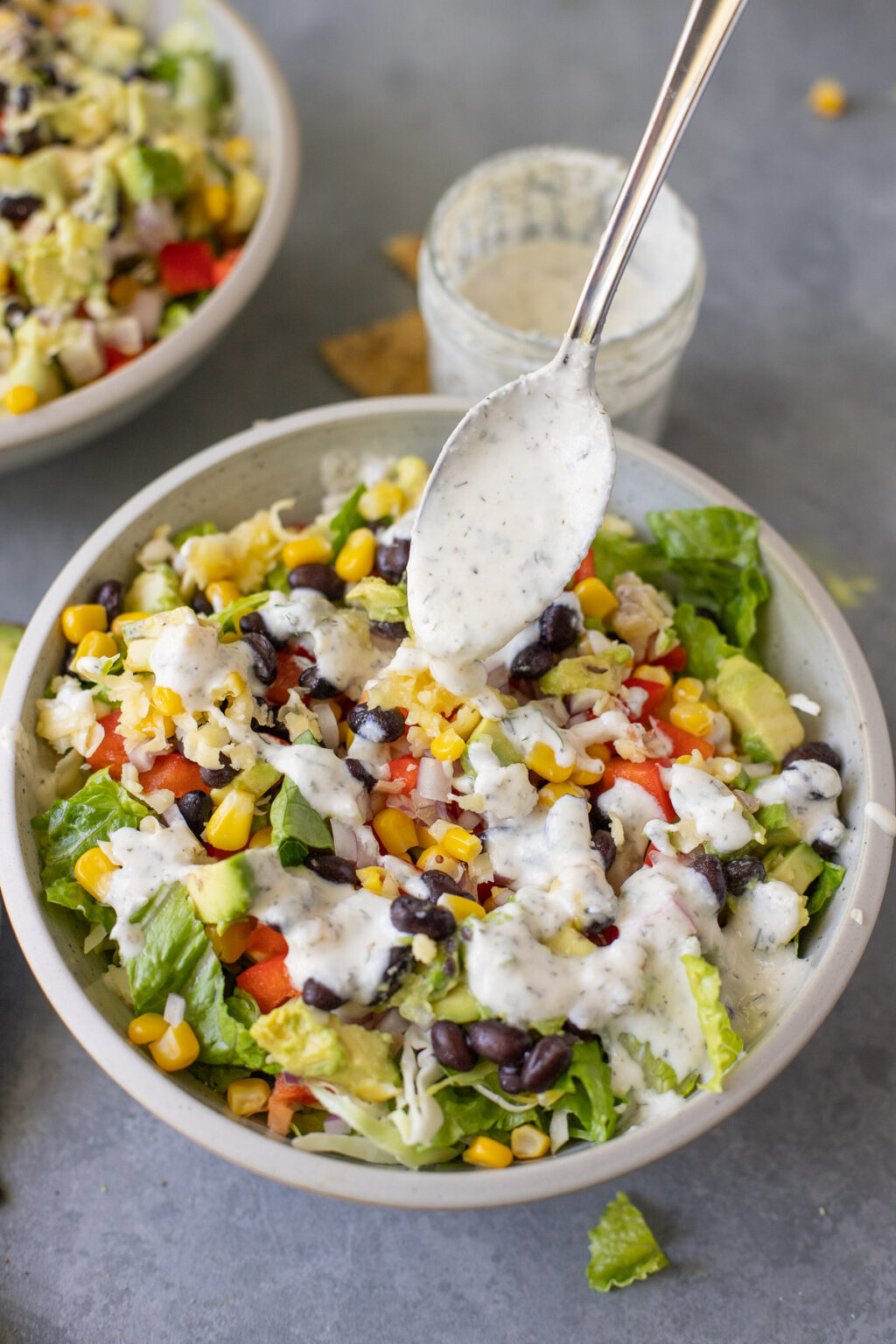 Easy, Healthy Ranch Dressing | The Clean Eating Couple
