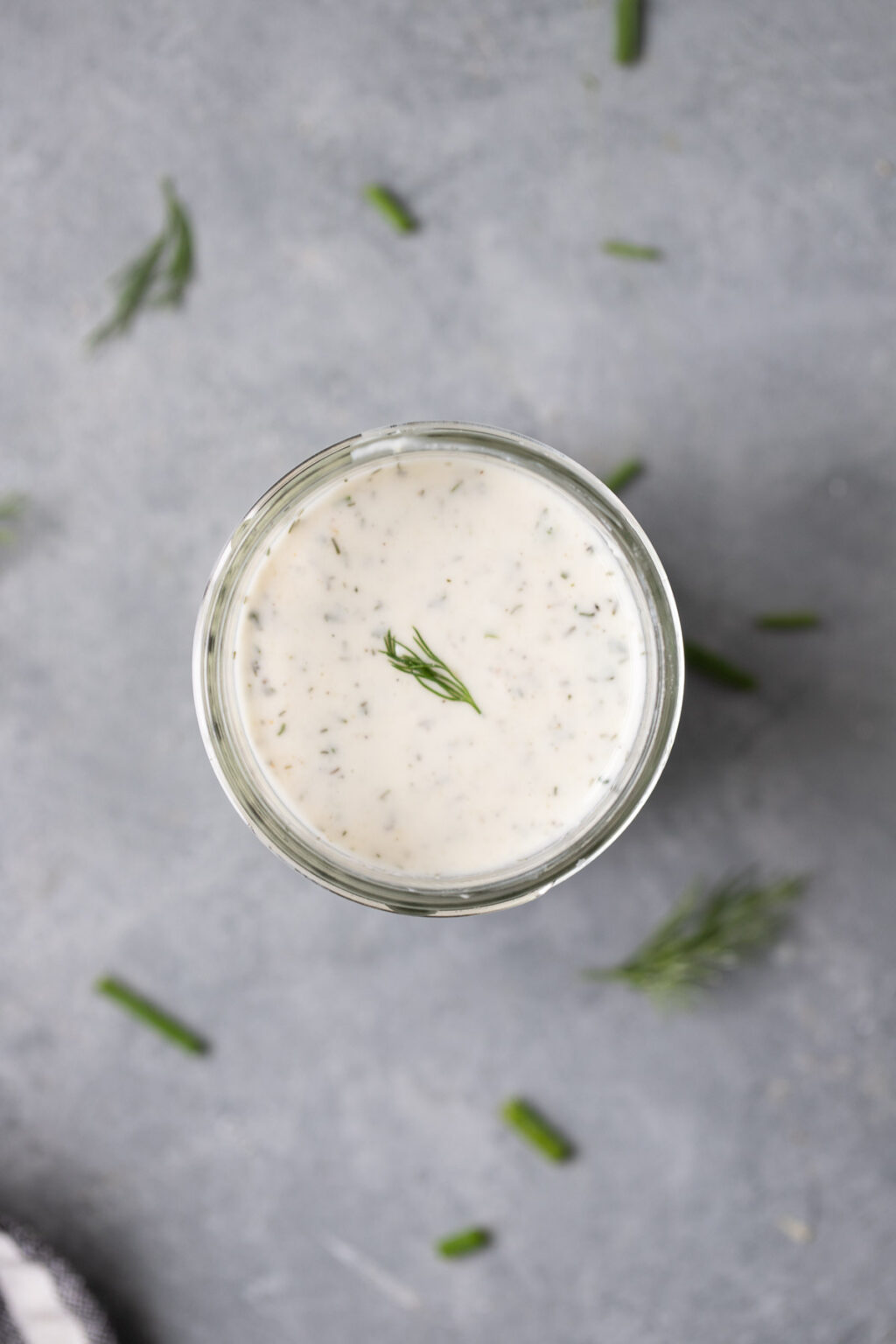 Easy, Healthy Ranch Dressing | The Clean Eating Couple