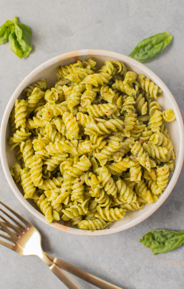 Pesto Without Nuts | The Clean Eating Couple