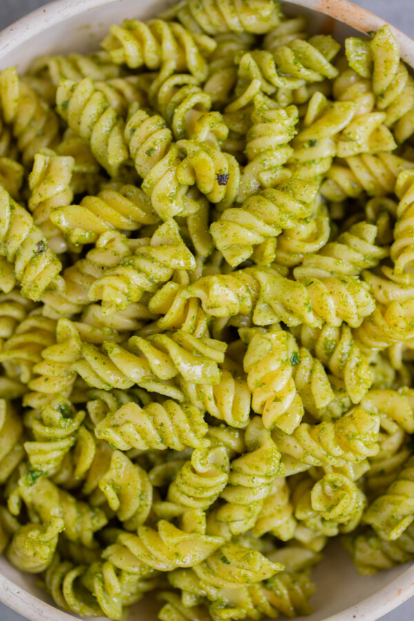 Pesto Without Nuts | The Clean Eating Couple