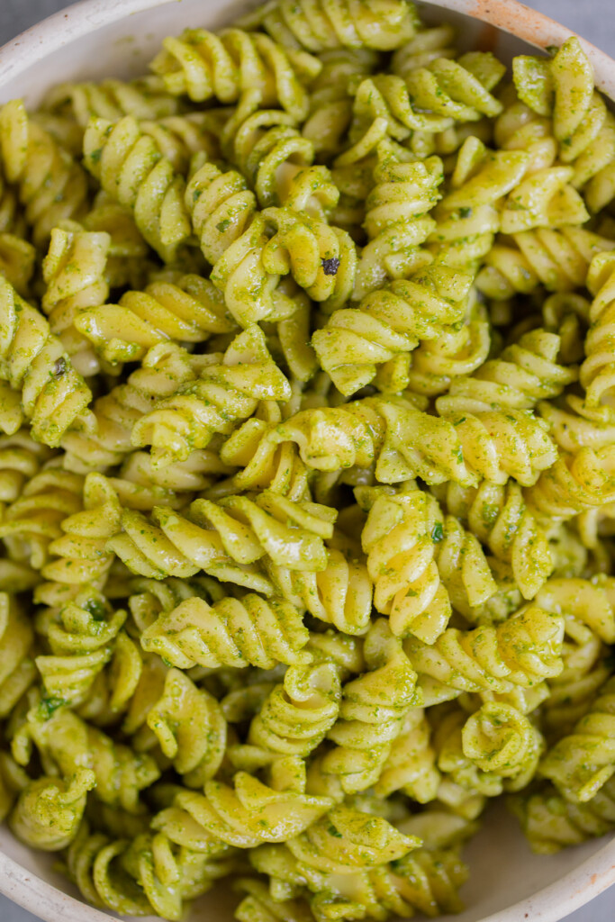 Pesto Without Nuts | The Clean Eating Couple