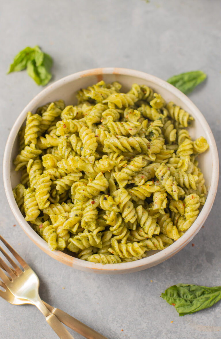 Pesto Without Nuts | The Clean Eating Couple