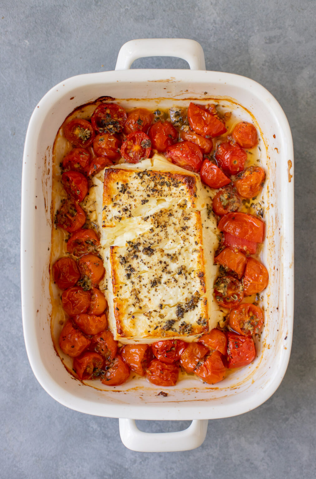 Baked Feta Cheese Dip Recipe - The Clean Eating Couple
