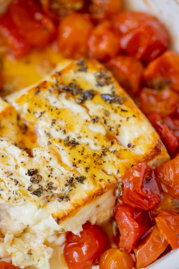 Baked Feta Cheese Dip Recipe - The Clean Eating Couple