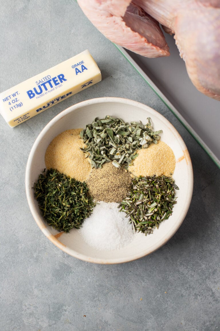 Herb Butter Turkey Recipe | The Clean Eating Couple