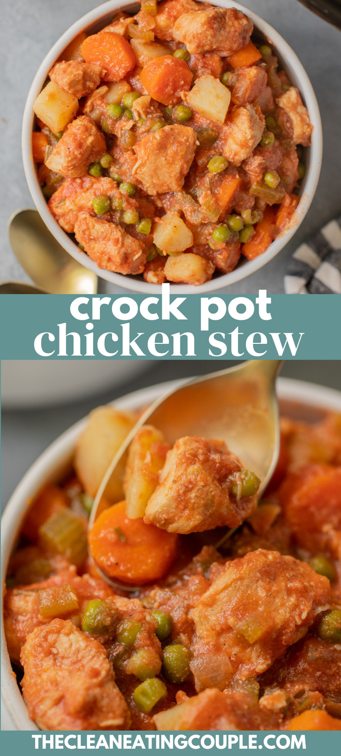 Crock Pot Chicken Stew | The Clean Eating Couple