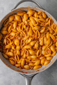 Easy Taco Pasta | The Clean Eating Couple