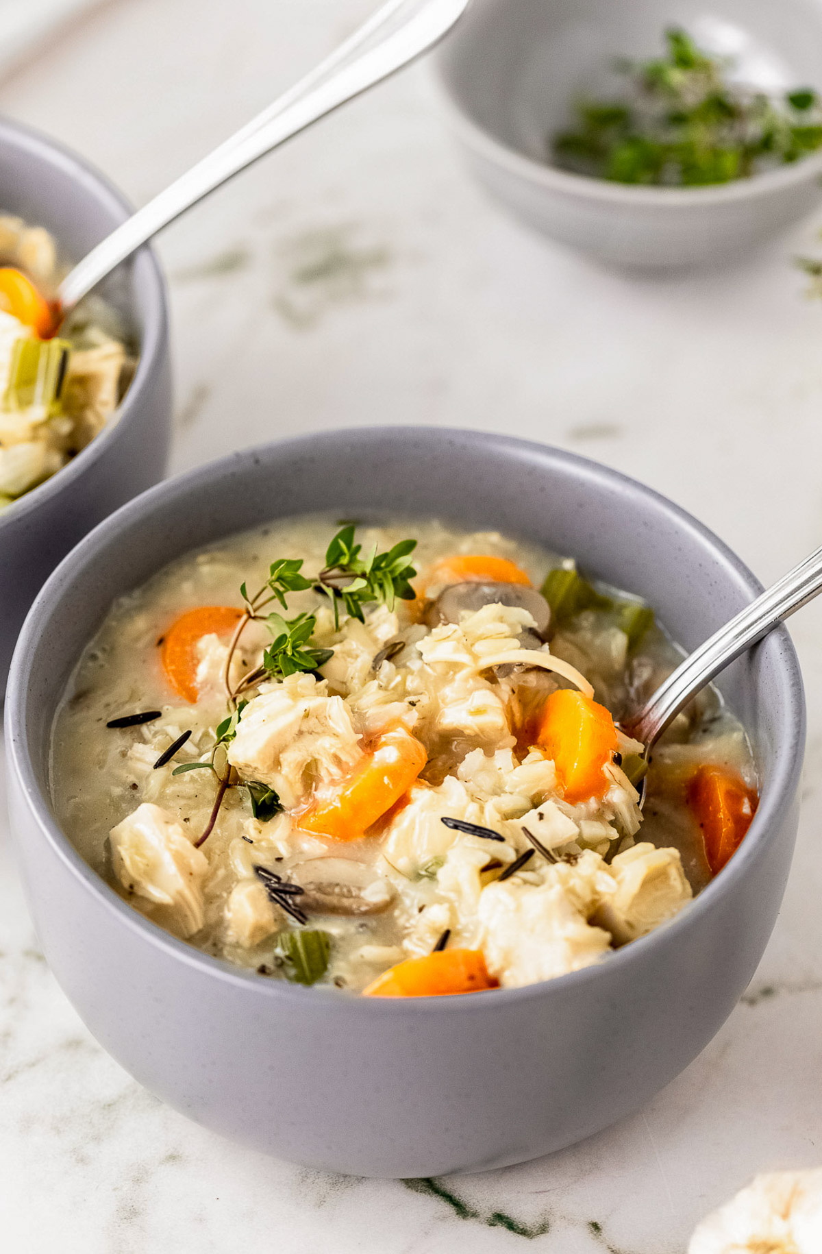 Turkey Wild Rice Soup | The Clean Eating Couple