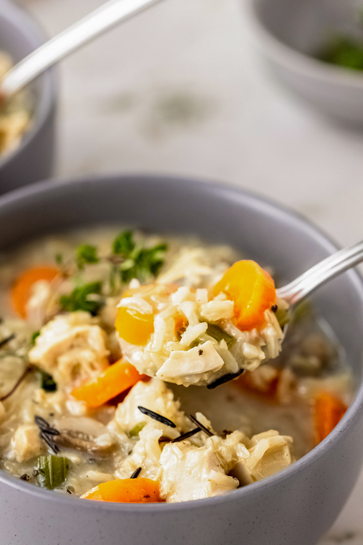 Turkey Wild Rice Soup | The Clean Eating Couple