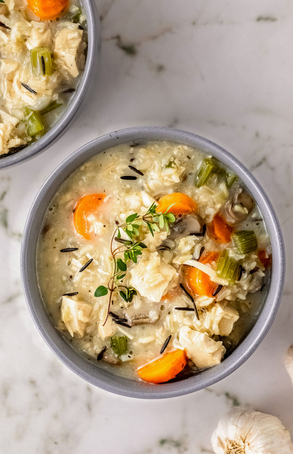 Turkey Wild Rice Soup | The Clean Eating Couple