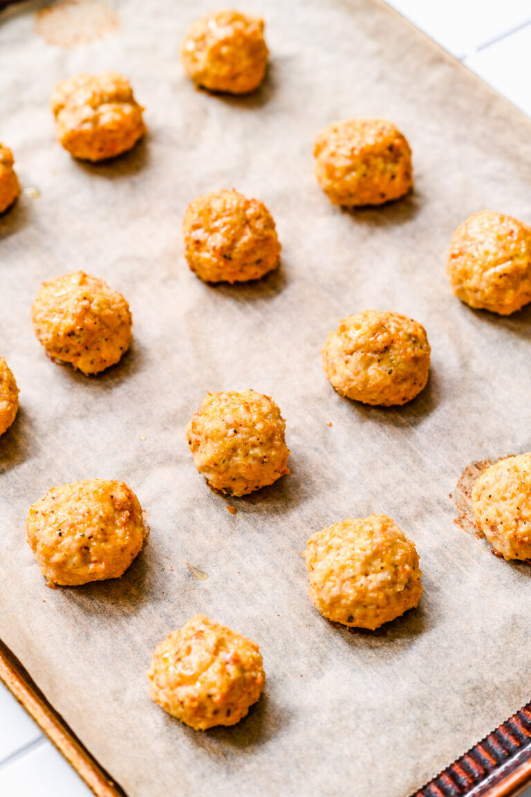 Healthy Chicken Meatball Recipe - The Clean Eating Couple