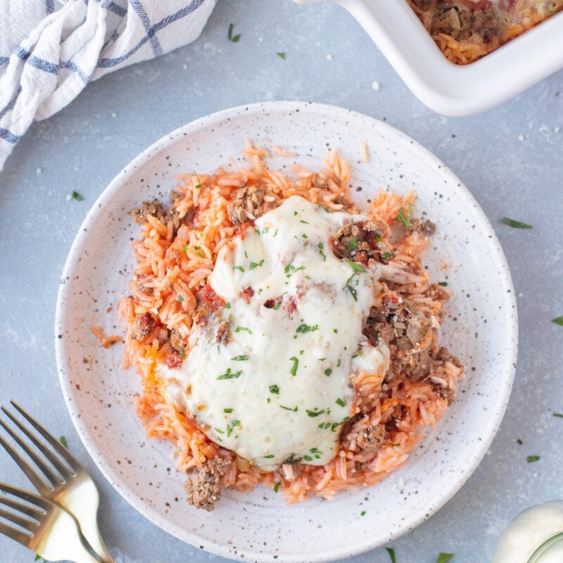 Easy Ground Beef Casserole Recipe | The Clean Eating Couple