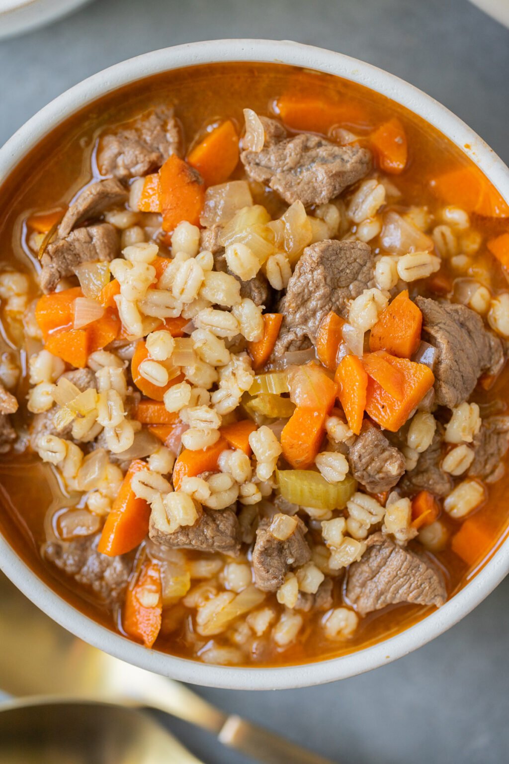 Beef Barley Stew | The Clean Eating Couple
