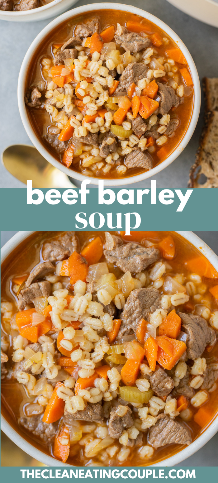 Beef Barley Stew | The Clean Eating Couple