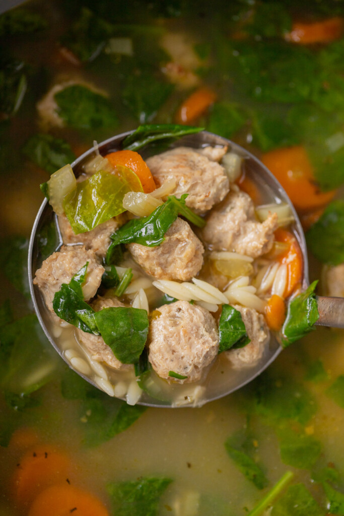 Traditional Italian Wedding Soup | The Clean Eating Couple