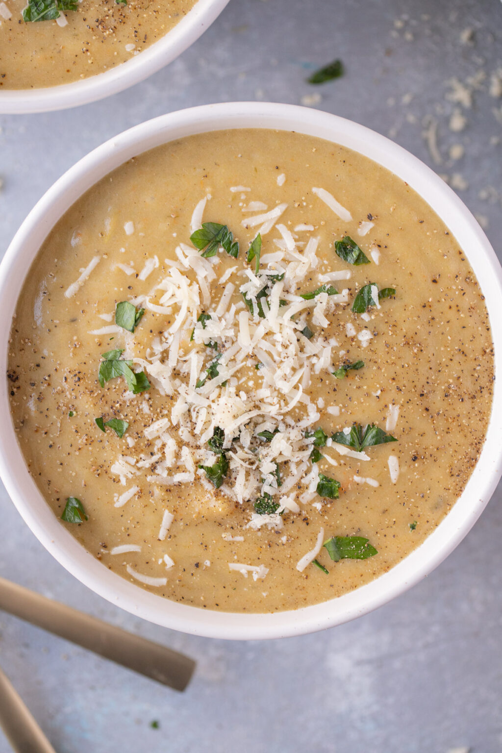 Leek and Potato Soup | The Clean Eating Couple