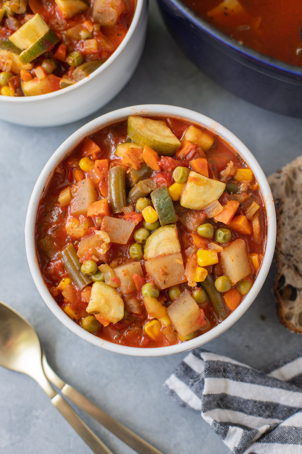 Homemade Vegetable Soup Recipe | The Clean Eating Couple