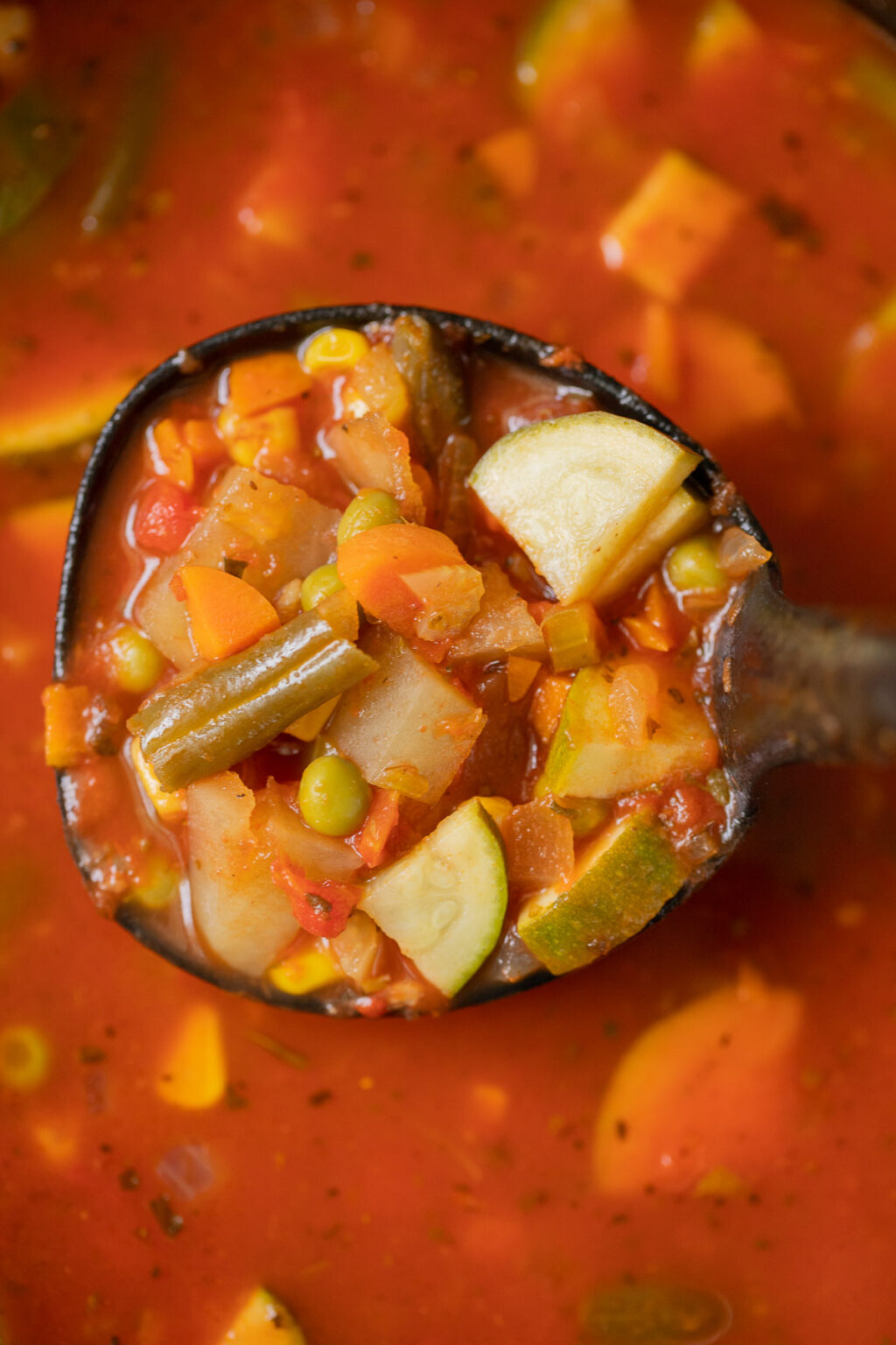 Homemade Vegetable Soup Recipe | The Clean Eating Couple