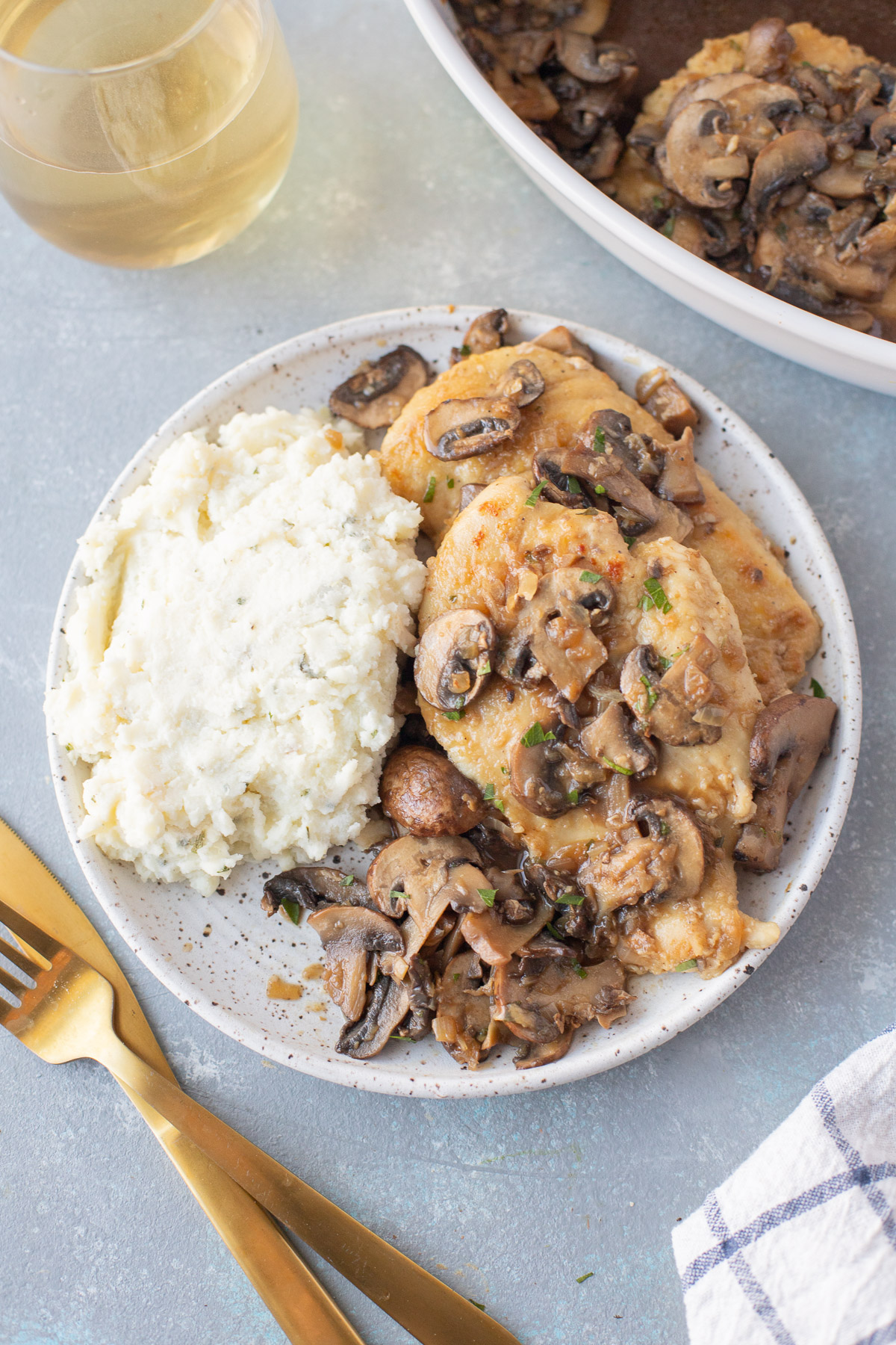Healthy Chicken Marsala | The Clean Eating Couple