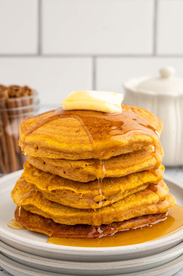 Healthy Sweet Potato Pancakes | The Clean Eating Couple