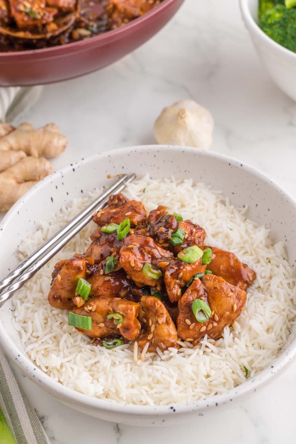 Garlic Ginger Chicken Recipe | The Clean Eating Couple