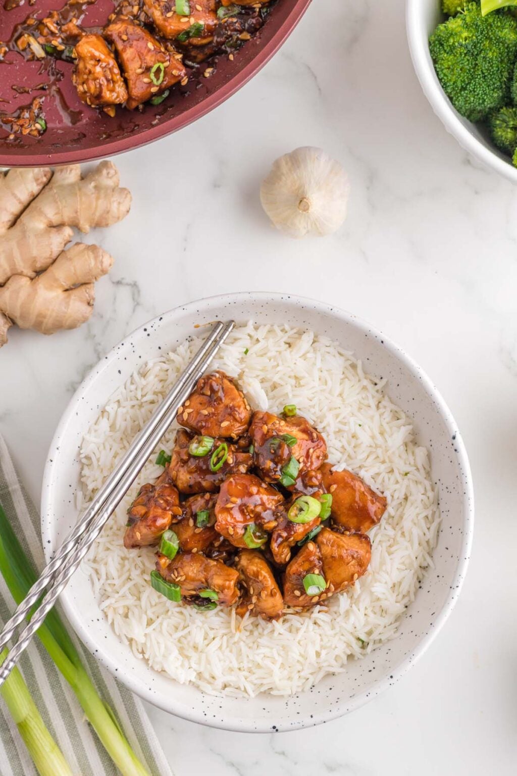 Garlic Ginger Chicken Recipe | The Clean Eating Couple