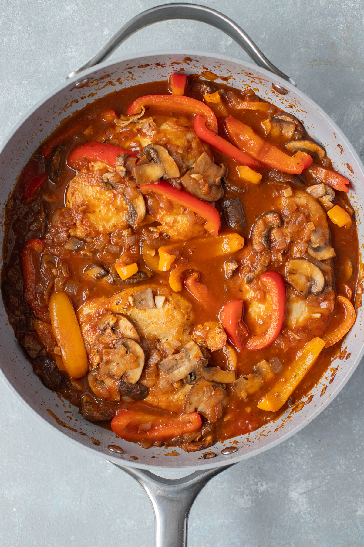 Best Chicken Cacciatore Recipe | The Clean Eating Couple