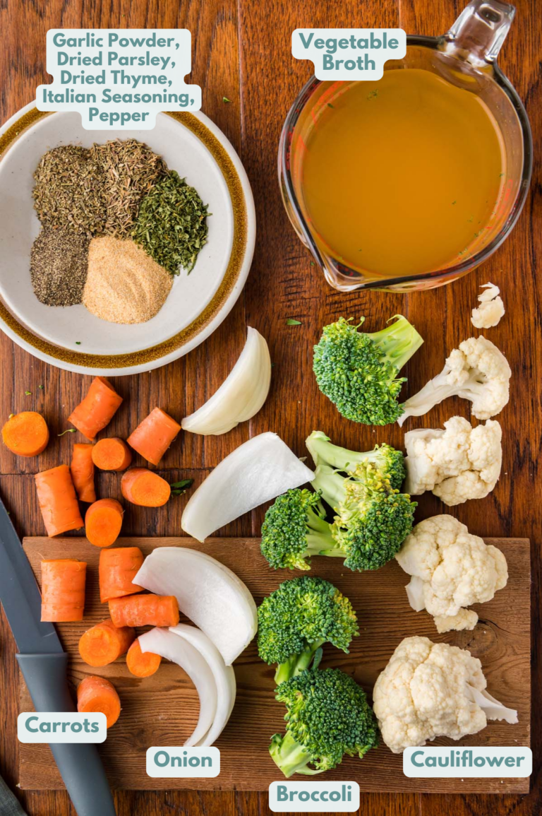 Creamy Vegetable Soup Recipe | The Clean Eating Couple