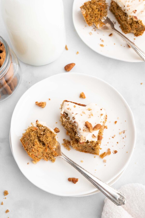 Best Healthy Carrot Cake Recipe | The Clean Eating Couple