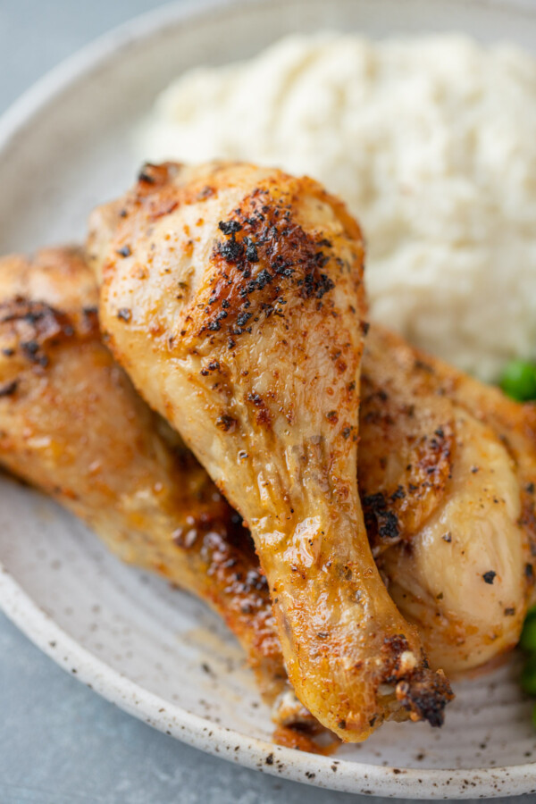 Oven Baked Chicken Legs | The Clean Eating Couple