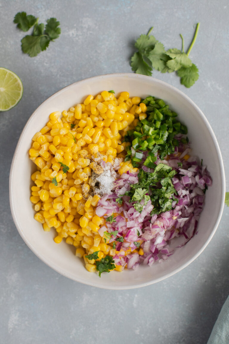 Easy Corn Salsa | The Clean Eating Couple
