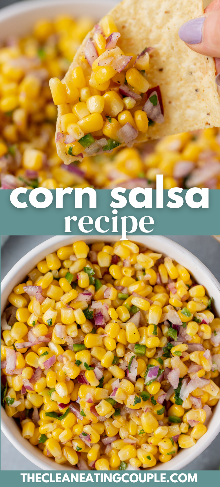 Easy Corn Salsa | The Clean Eating Couple