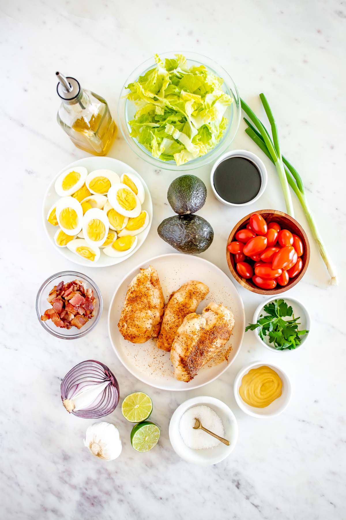 Chicken Cobb Salad | The Clean Eating Couple