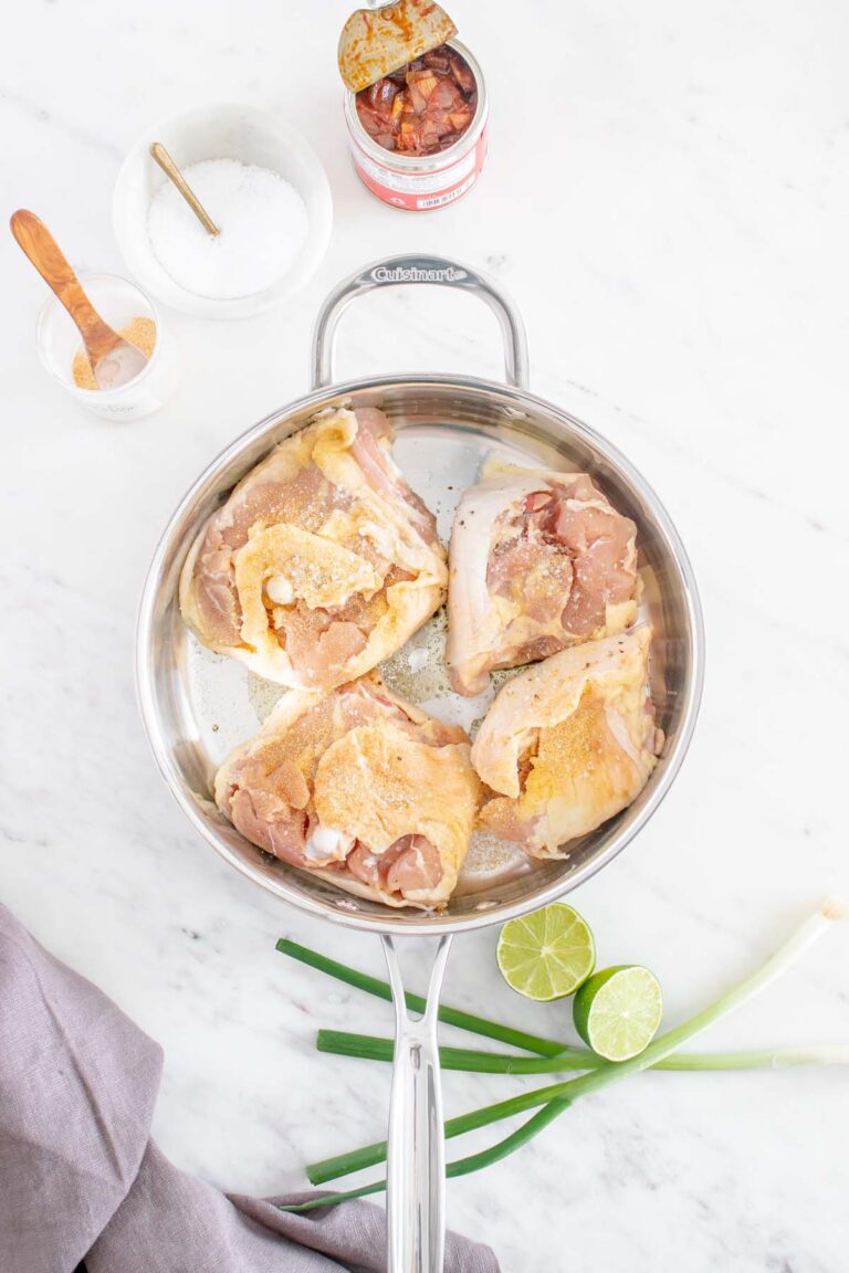 Honey Chipotle Chicken Thighs | The Clean Eating Couple