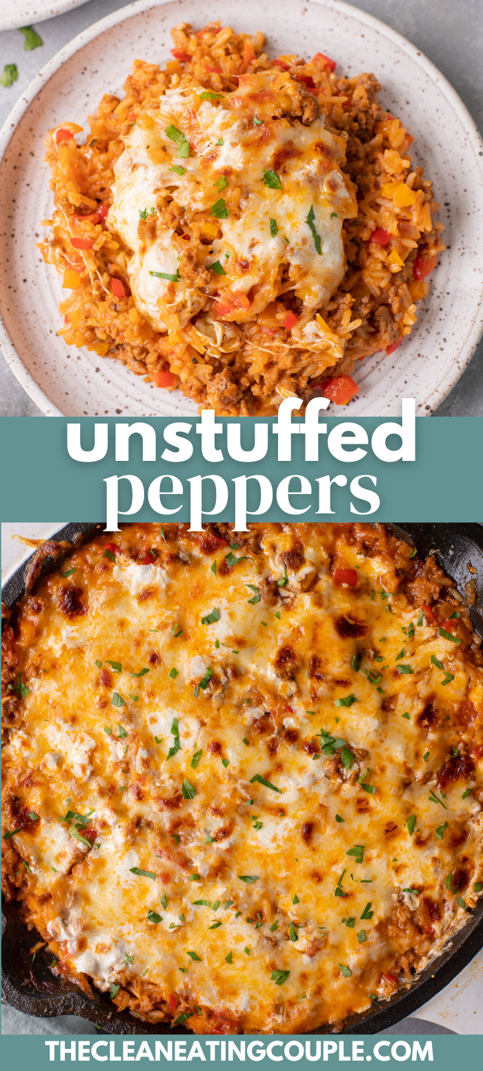 Deconstructed Stuffed Peppers Recipe | The Clean Eating Couple