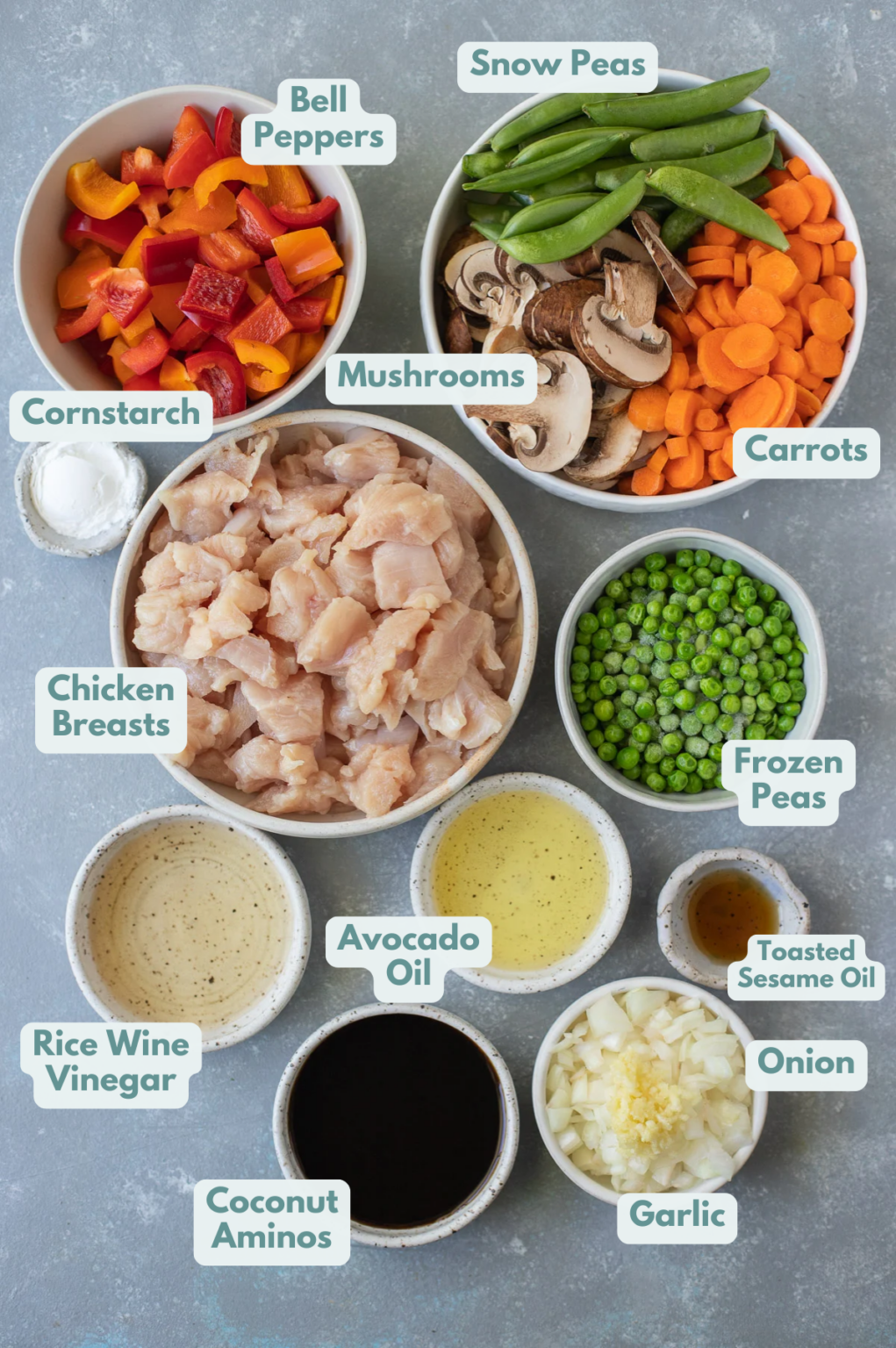 Stir Fry Chicken and Vegetables | The Clean Eating Couple