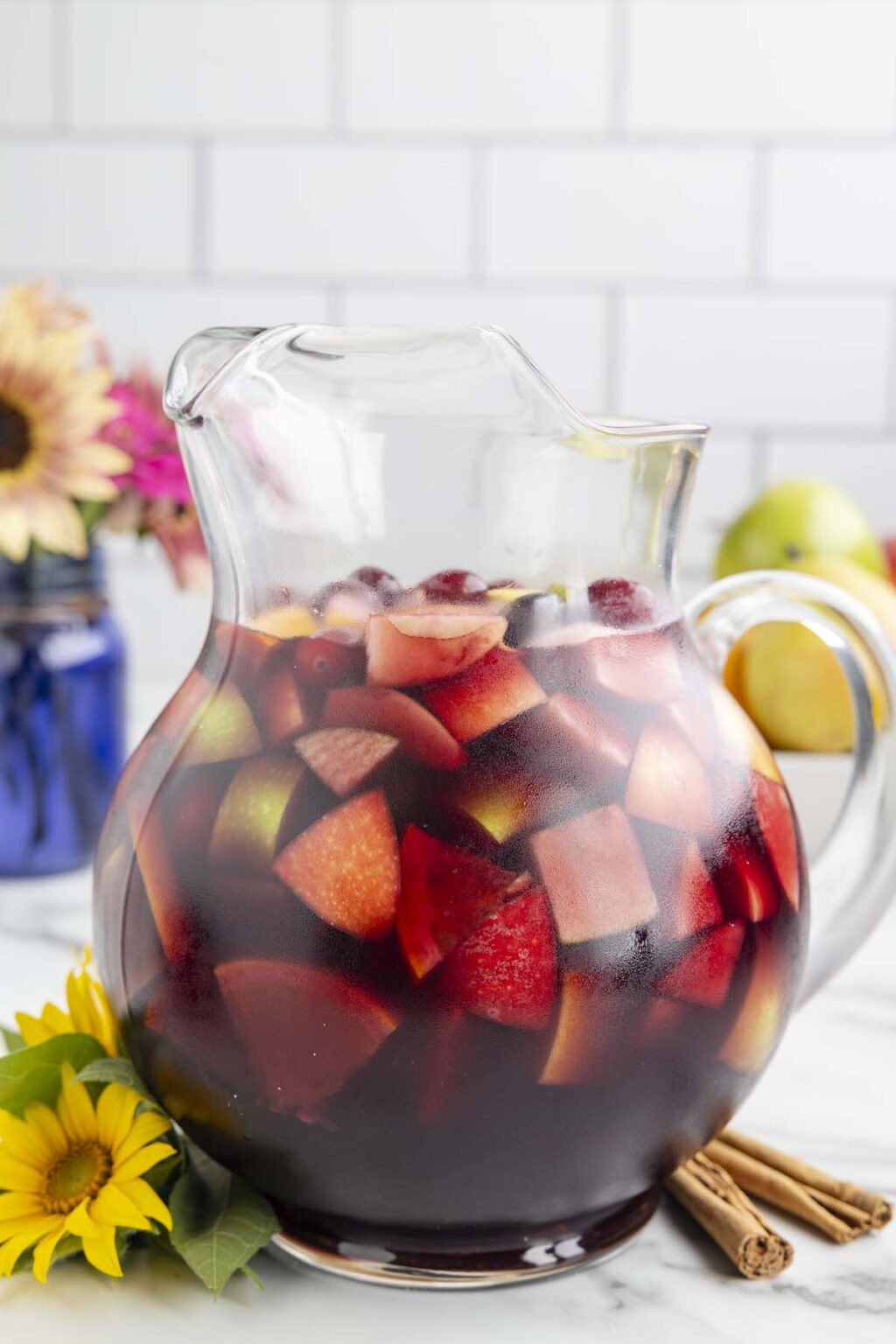 Homemade Sangria (Healthier!) | The Clean Eating Couple