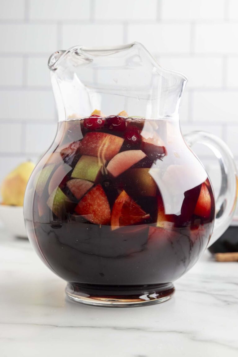 Homemade Sangria (Healthier!) | The Clean Eating Couple