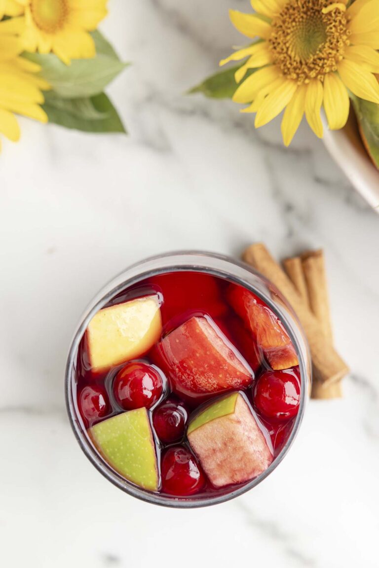 Homemade Sangria (Healthier!) | The Clean Eating Couple
