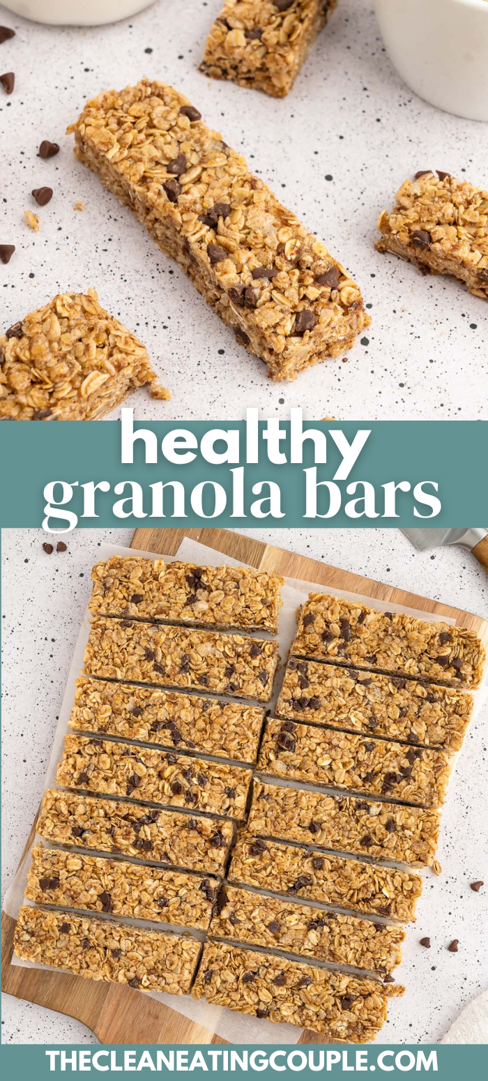 Healthy Granola Bars Recipe | The Clean Eating Couple