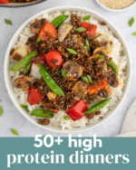 50+ High Protein Dinner Ideas to Keep You Full! | The Clean Eating Couple
