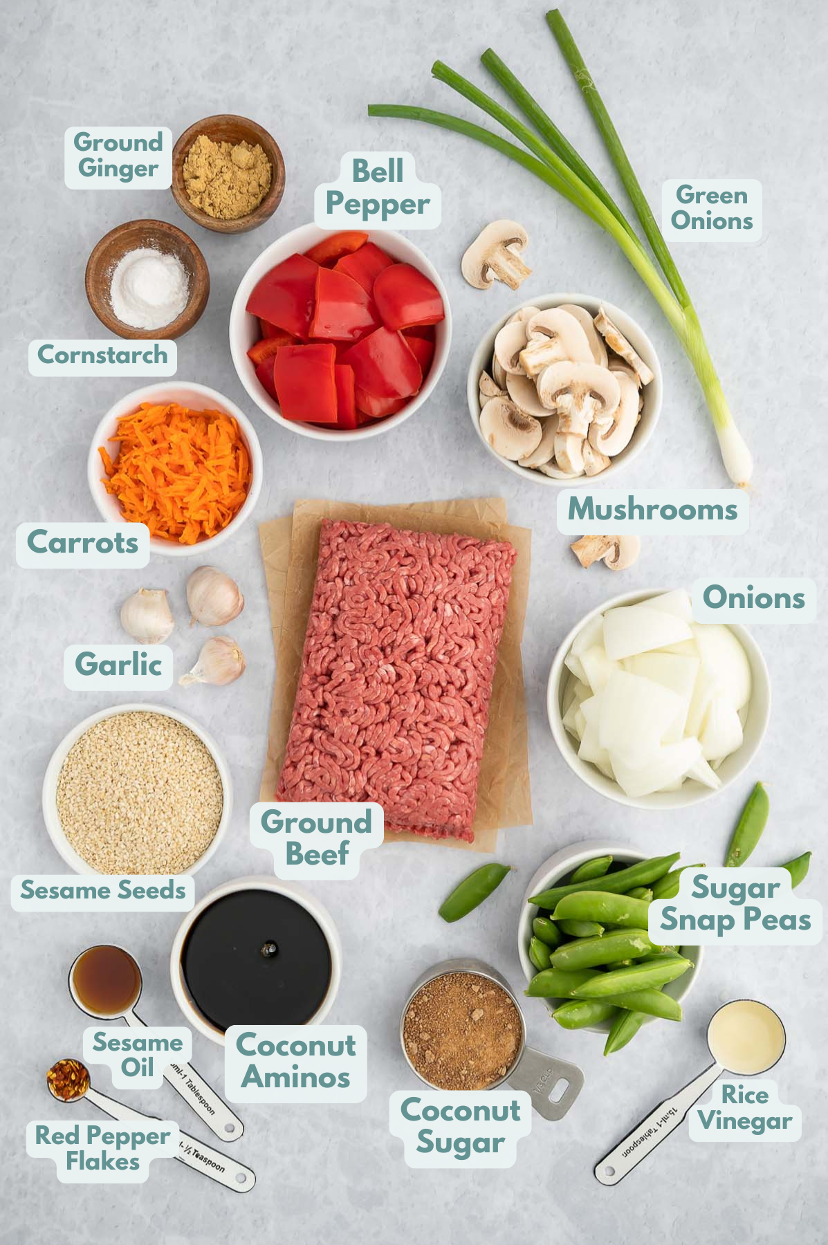 Healthy Ground Beef Stir Fry | The Clean Eating Couple