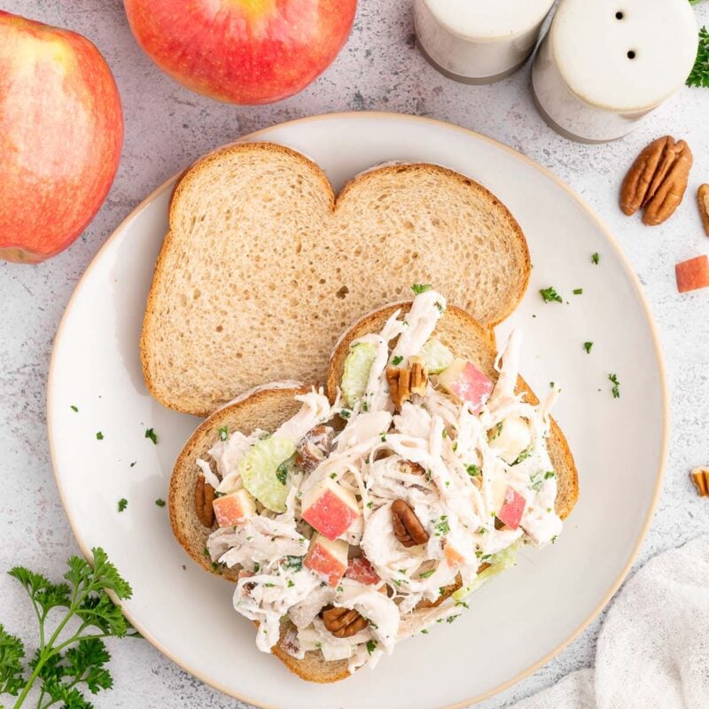 Greek Yogurt Chicken Salad | The Clean Eating Couple