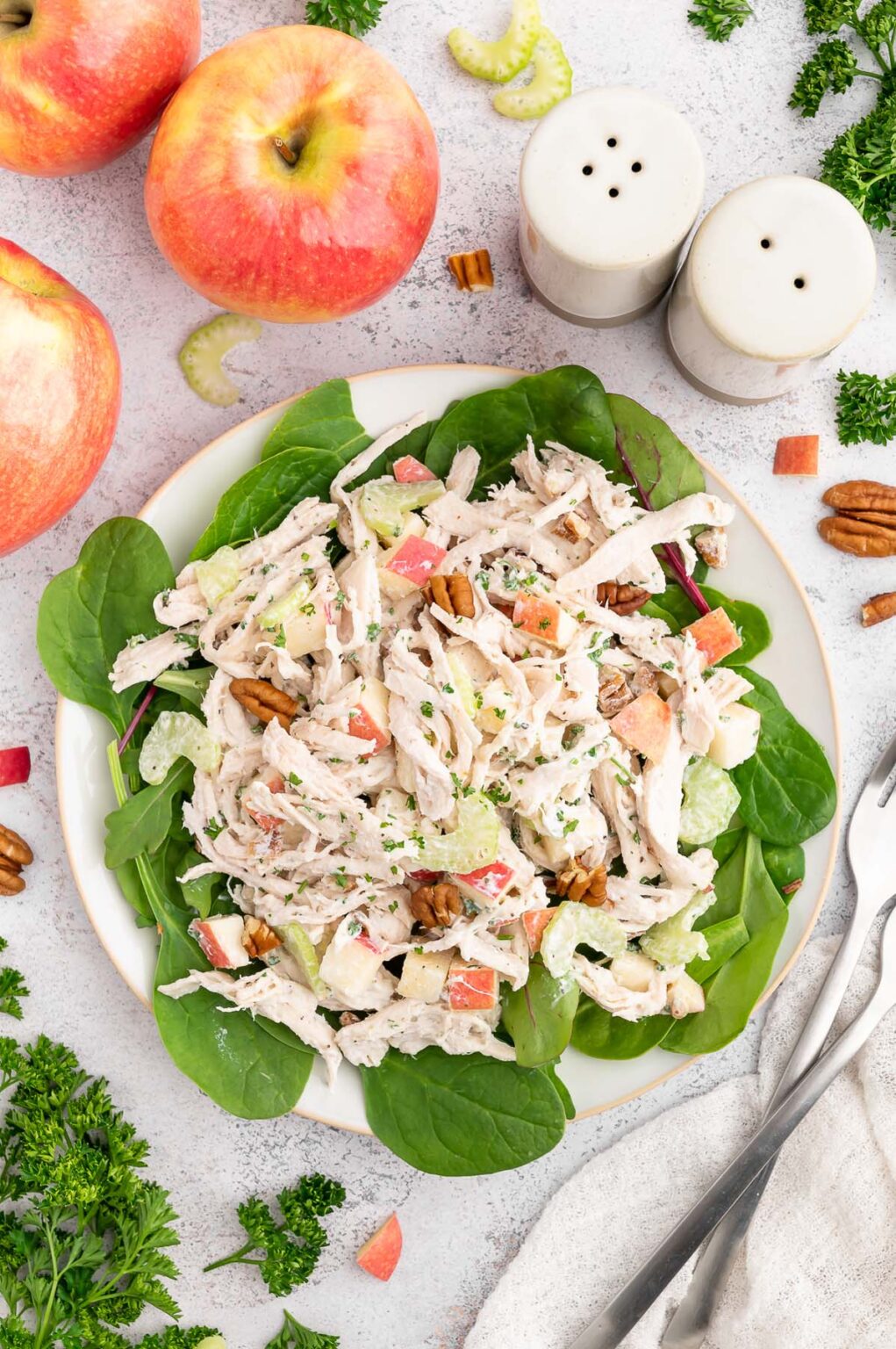 Greek Yogurt Chicken Salad | The Clean Eating Couple