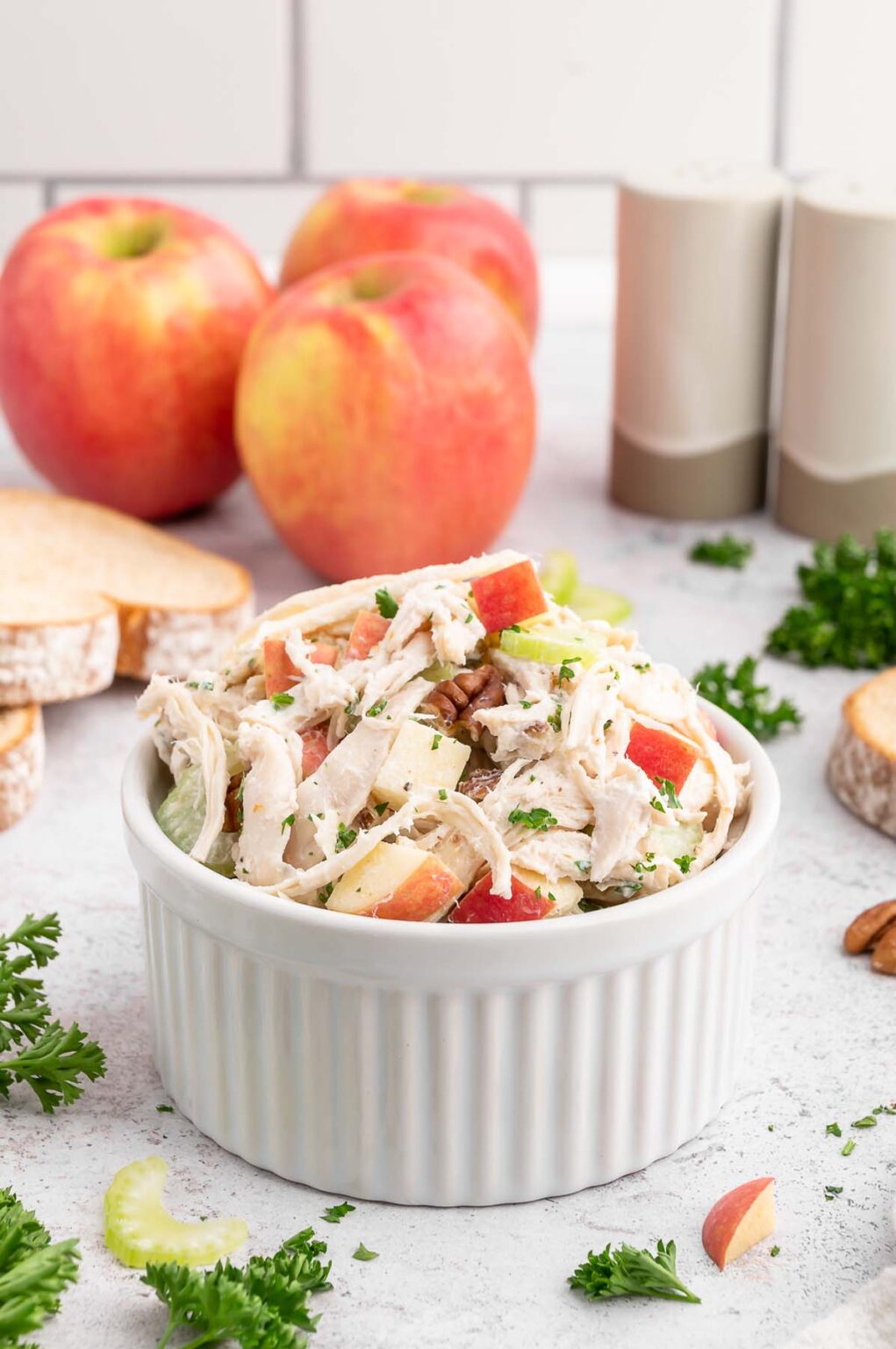 Healthy Chicken Salad Recipe with Greek Yogurt | The Clean Eating Couple