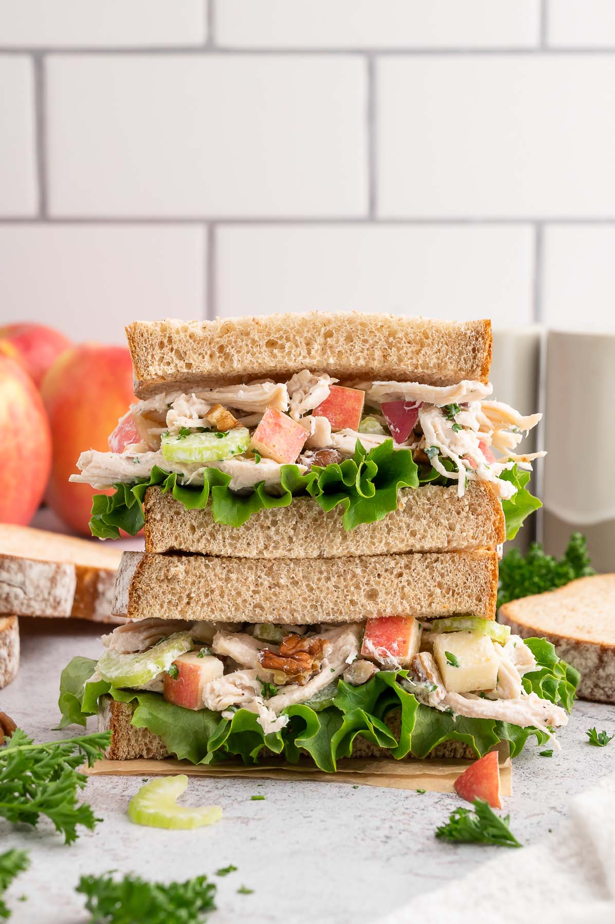 Greek Yogurt Chicken Salad | The Clean Eating Couple